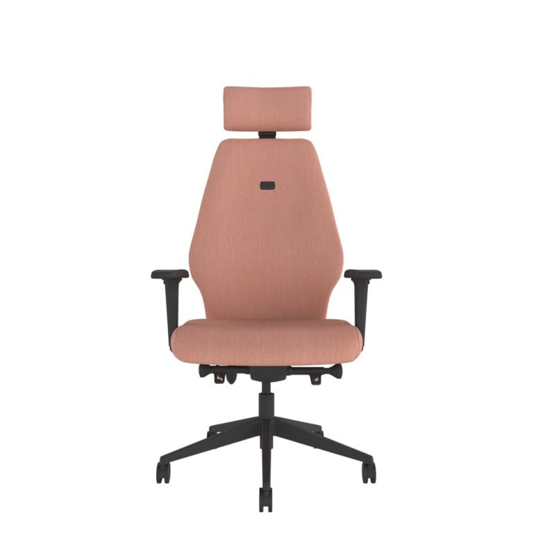 Solo SL152 High Back Chair With Headrest And 2d Arms | VergoUK